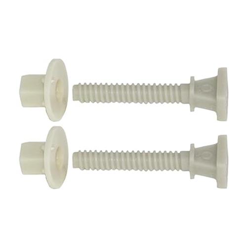 EZ-FLO 40210 White, Nylon Closet Bolt 1 Pair – AAA Plumbing Supply